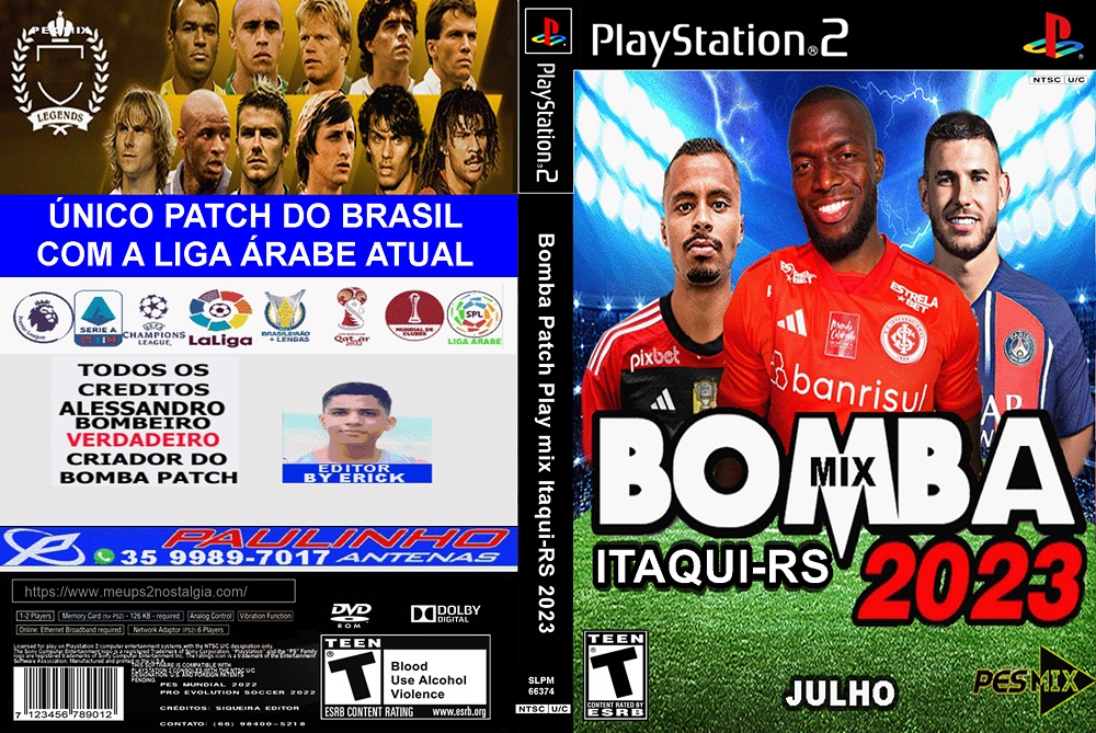 BOMBA PATCH PS2 BRASIL